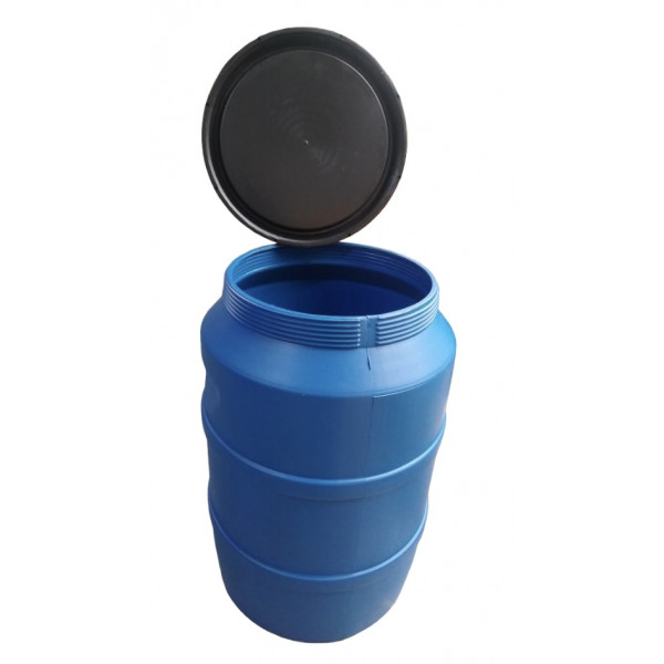 Caneca Plástica Azul Tapa Aro Seguridad